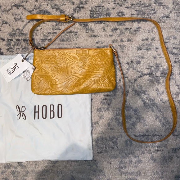 HOBO | Bags | Nwt Hobo Limited Edition Tooled Leather Crossbody Purse ...
